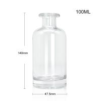 China Classic Shape Flint Brandy Spirits Empty White Liquor Glass Bottle 500ml 700ml Super for sale