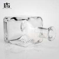 China Glass Bottle for Gin Vodka Tequila Rum Brandy Spirits Liquor Whiskey Whisky 350ml Crystal for sale