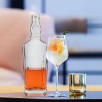 China 250ml/500ml/700ml/750ml Industrial Flint Glass Bottle for Whisky Liquor Tequila for sale