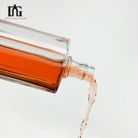 China 500ml Clear Glass Bottle for Luxury Wine Liquor Rum Whisky Gin Vodka Sample Provided for sale