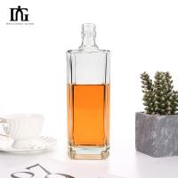 China Glass Collar 750ml Extra Flint Empire Vodka Bottle for Spirits Liquor Whiskey Rum Tequila for sale