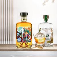 China 375ml Transparent Round Empty Super Flint Glass Liquor Wine Whisky Vodka Tequila Bottle for sale