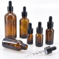 China 15ml 50ml Skincare Packaging Essential Oil Dropper Glass Bottle For Oil Customized Logo for sale