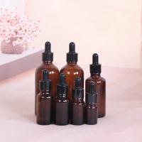 China 15ml 50ml Skincare Packaging Essential Oil Dropper Glass Bottle For Oil Customized Logo for sale