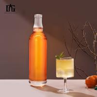 China Body Material Glass 750ml 500ml Whiskey Gin Whisky Bottle for Beverage and Perfume for sale