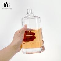 China High White Screen Pringting Glass Bottle for Vodka Liquor Wine 375ml 500ml 700ml 1000ml for sale
