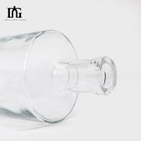 China Glass Beverage Bottles 750ml Super Flint Vodka Alcohol Liquor 500ml Spirit Bottle 700ml for sale