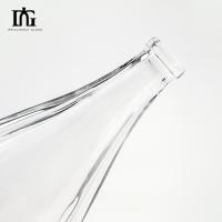 China 500ml Clear Empty Vodka Liquor 700ml Gin Rum Spirits Glass Bottles for Tea and Liquors for sale