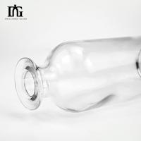China Customised Split Compartments Glass Bottle for Whiskey Rum Tequila Vodka Gin Brandy 200ml 300ml 500ml 700ml for sale