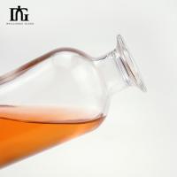 China Customised Split Compartments Glass Bottle for Whiskey Rum Tequila Vodka Gin Brandy 200ml 300ml 500ml 700ml for sale