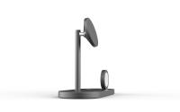 China 3 in 1 Zinc alloy Apple Desktop Magnetic Foldable Wireless Charger for sale