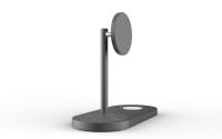 China 3 in 1 Zinc alloy Apple Desktop Magnetic Foldable Wireless Charger for sale