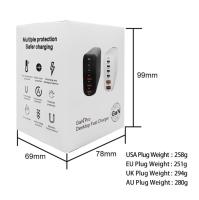 China MacBook Mobile Phone OEM 160W 4USB Ports 2USB-C Ports PD Fast Desk Phone Charger for sale