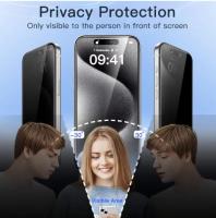 China Privacy 9H Cell Phone Tempered Glass Screen Protector Film Iphone 15 Pro Max for sale