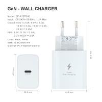China Private Mold 45W GaN USB-C Wall Charger For MacBook Pro/Air IPad Pro Galaxy S23 for sale