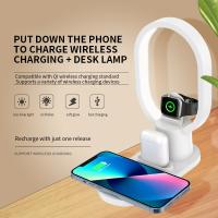 China 15W Fast Magnetic Wireless Charger for Bedside Lamp and 4 in 1 Magnetic Charging for sale