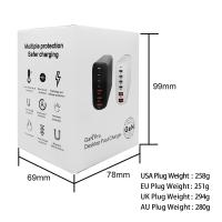 China 160W 4USB 2USB-C Ports PD Fast Desktop Charger For MacBook And Laptop Power Charging for sale