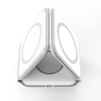 China Powerful 3 in 1 Wireless Charger with USB-Type C Input Port and Magnetic Foldable Design for sale