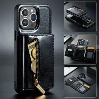 China Flash Wallet Protector 2 in 1 Magnetic Mobile Phone Case for iPhone 15 Pro Max Pro 14 for sale