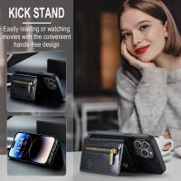 China Flash Wallet Protector 2 in 1 Magnetic Mobile Phone Case for iPhone 15 Pro Max Pro 14 for sale