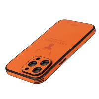 China Deer Pattern Leather TPU Mobile Phone Case for iPhone 15 Pro Max 14 Pro Camera Lens Protection for sale