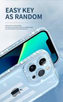 China iPhone 14 Pro Max Clear TPU Phone Case with Dustproof Function and Transparent Design for sale