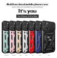 China iPhone TPU Camera Protection Mobile Back Cover Hybrid Shockproof Kickstand Ring Phone Case for sale
