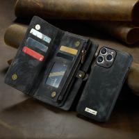 China Samsung Compatible CaseMe Leather TPU Phone Cases for Iphone 13 14 Pro Max Card Slot for sale