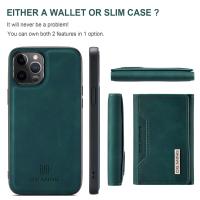 China Khaki Magnetic Card Holder Wallet Mobile Phone Cases for iPhone 11 12 13 14 15 Pro Max for sale