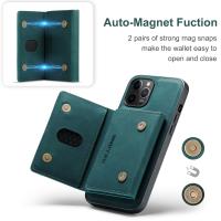 China Khaki Magnetic Card Holder Wallet Mobile Phone Cases for iPhone 11 12 13 14 15 Pro Max for sale