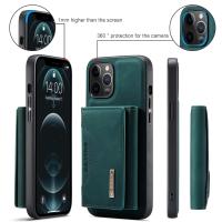 China Khaki Magnetic Card Holder Wallet Mobile Phone Cases for iPhone 11 12 13 14 15 Pro Max for sale