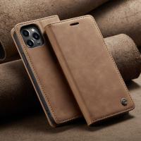 China Blue TPU Leather CaseMe Luxury Wallet Card Bag Magnetic Phone Shell Holder for iPhone 14 Pro Max for sale