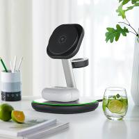 China Fast Qi Wireless Charger 15W Multifunctional Desktop Charger for iPhone Private Mold for sale