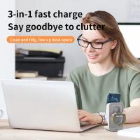 China 3 In 1 Magnetic Wireless Charger for iPhone 15 14 13 12 10w 15w Fast Charging Station for sale