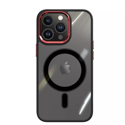 China Metal Lens Camera Full Protective Transparent Clear Case for iPhone 13 14 15 Pro Max for sale