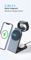 China Multi-functional Wireless Charging Station for Mobile Phone iwatch and AirPods 5w for sale