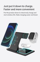 China 3 In 1 Wireless Charging Station For IPhone 14 13 12 11/Pro/Max Private Mold for sale