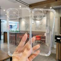 China Transparent Cell Back Cover For iPhone 14 Pro Max TPU Phone Case Support wireless charge for sale