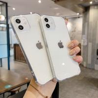 China Transparent Cell Back Cover For iPhone 14 Pro Max TPU Phone Case Support wireless charge for sale