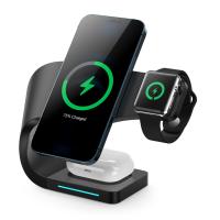 China 4 In 1 Magnetic Wireless Fast Charger Stand With CE ROHS FCC Certification USB Type C for sale