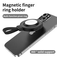 China Smart Watch Portable Mobile Phone Charger 15W Foldable Mini Magnetic Charger for sale
