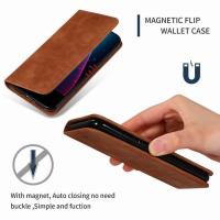 China iPhone 13 Pro Max Original Magnetic Wallet Flip Cover with Card Slot and PU Leather for sale