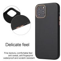 China Sports Design Style Leather Case for iPhone 13 Pro Max Customized Logo Gold Ring for sale
