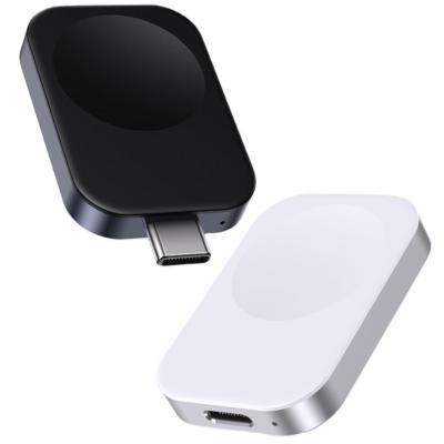 China 5V 1A Output Portable Magnetic Mini Wireless Charger For Smart Watch for sale