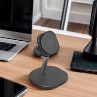China White 15W 3 In 1 Wireless Charging Station for Smart Watch and Earphone Connect Type C for sale