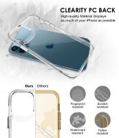 China Private Mold Shockproof TPU PC Clear Phone Case for iPhone 12 Samsung Huawei for sale