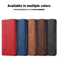 China Stylish Magnetic Flip Cover PU Leather TPU Holder Mobile Phone Case for iPhone12 Pro for sale