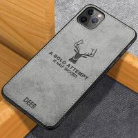 China BROWN PU Elk Leather Phone Case Cover For IPhone HUAWEI SAMSUNG Scratch-proof Function for sale