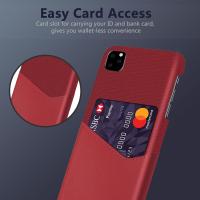 China Shockproof Custom Logo Card Wallet Mobile Cover for iPhone 11 Pro Max No Special Craft for sale