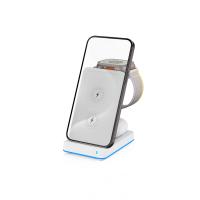 China Earphone Compatible 3 In 1 Portable Charger For IWatch And Samsung Watch ABS Material for sale